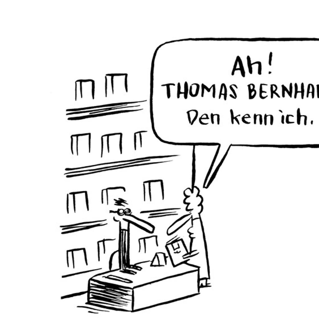 Nicolas Mahler zeichnet Artmann, Bernhard, Jelinek, Musil & Joyce ...